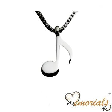 Buy Musical Note Pendant For Keepsake Cremation Online @Best Prices ...