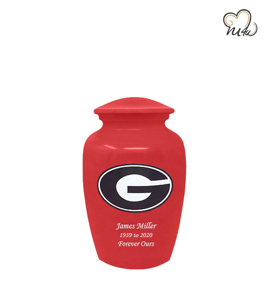 Buy University of Georgia Football Classic Cremation Urn Online @Best ...